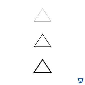 【Processing】strokeWeightで輪郭線の太さを変える方法【表現を強調できるようになる】