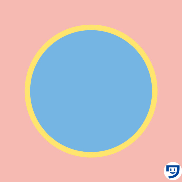 【Processing】strokeで輪郭線の色を変える方法【黒以外にしてみたら、新鮮な気持ちになれた】