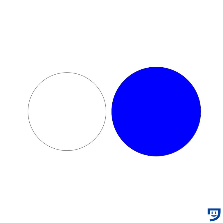 【Processing】noFillの使い方【形に注目してもらいたいときの表現】