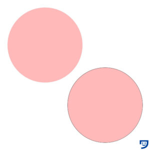 【Processing】noStrokeの使い方【優しい雰囲気の作品がつくれるようになる】