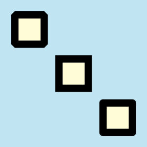 【Processing】strokeJoinの使い方【四角柱などの輪郭を調整するのに役に立った】