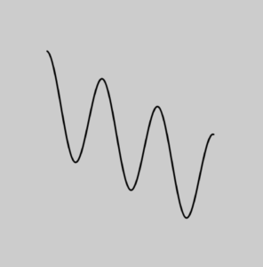 【Processing】curveVertex()関数の使い方【頂点を指定して曲線を描く】