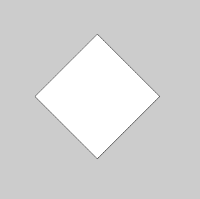 【Processing】endShape()関数の使い方【頂点をつなげて図形を書き終えるときに使う】