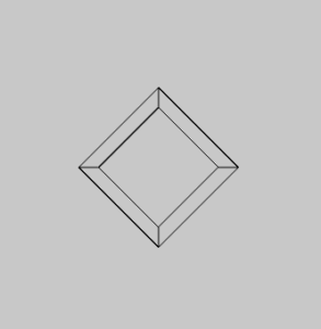 【Processing】rotateZ()関数の使い方【図形などをZ軸を中心に回転させる】