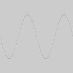 【Processing】sin()関数の使い方【Y座標を使って波を描く】